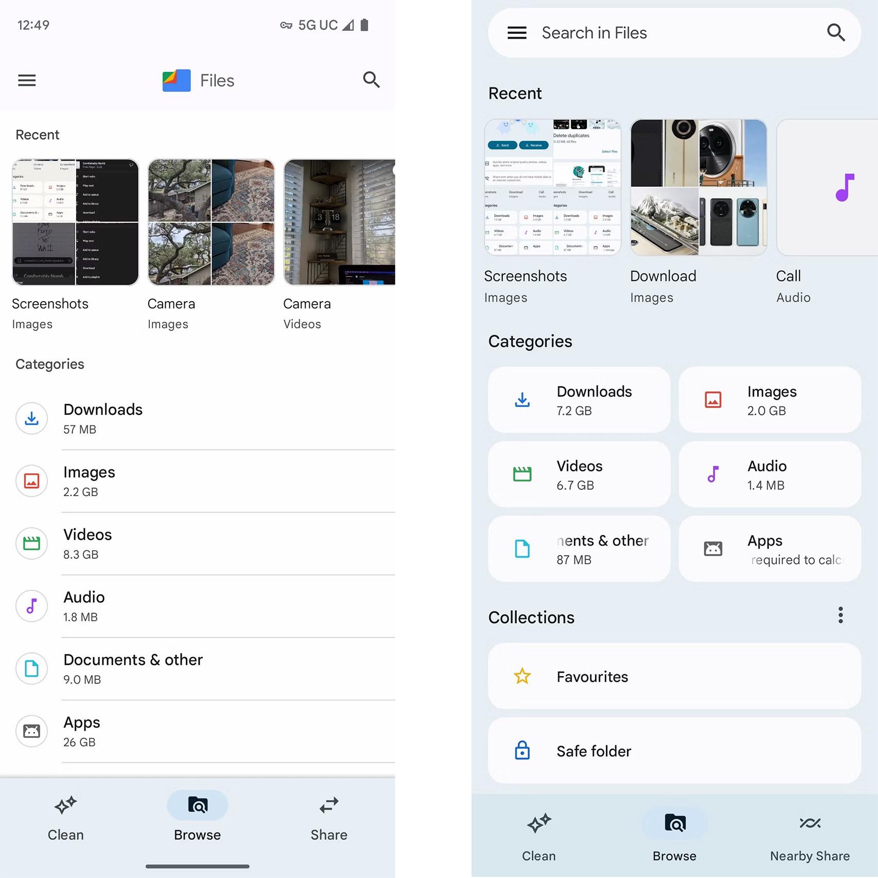 Files de Google se renueva para una interfaz más limpia y clara: sencillez para optimizar tu móvil
