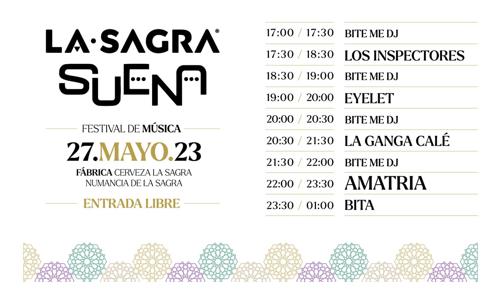 Así será 'LA SAGRA Suena', el festival que se celebrará en una fábrica ...