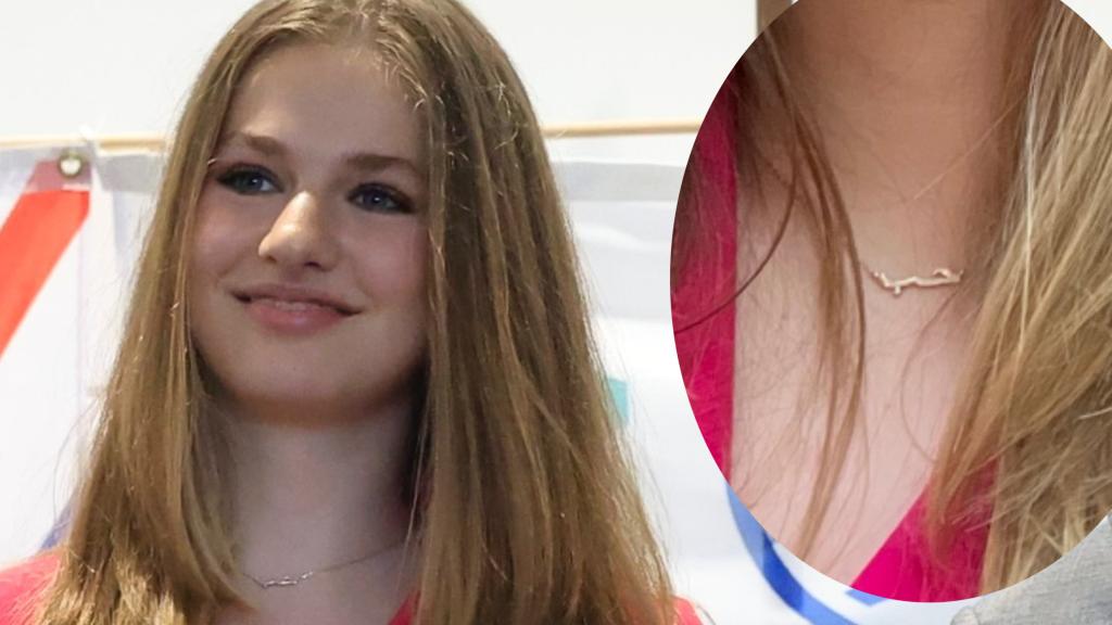 El discreto collar dorado que Leonor ha lucido en Gales: su historia y ...