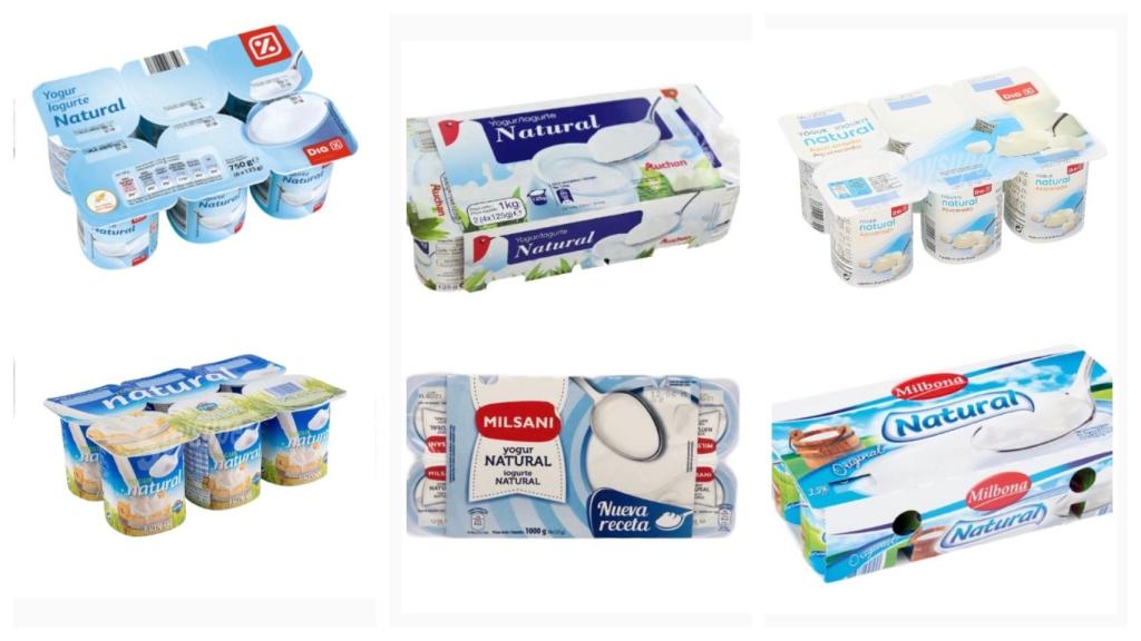 Quién fabrica realmente los yogures del súper de Mercadona, Lidl, Aldi ...