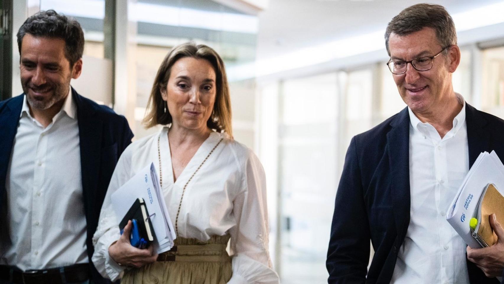 Feijóo refuerza para el 23-J el papel de Cuca Gamarra y Borja Sémper ... Feijóo refuerza para el 23-J el papel de Cuca Gamarra y Borja Sémper ...