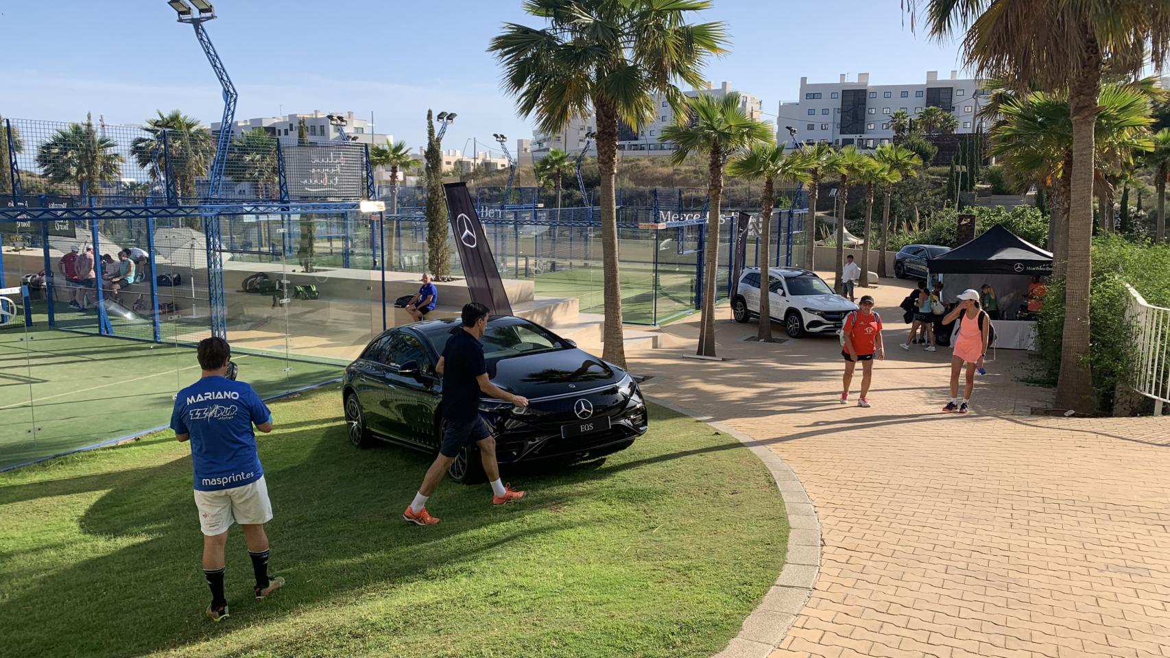 El torneo de pádel amateur Caetano Benet de la Mercedes Benz Padel Tour ...