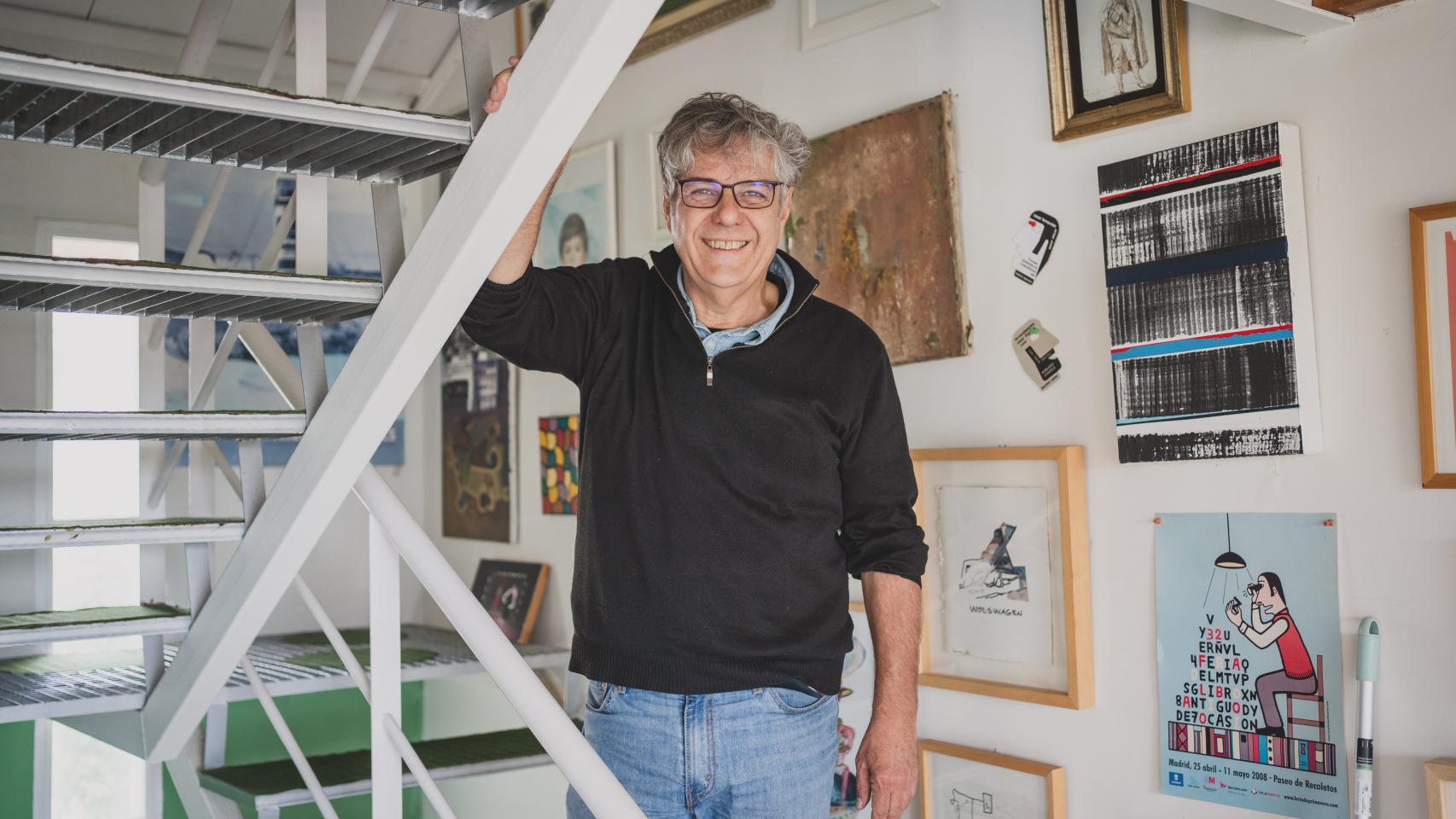 Juan Ugalde: "El mercado del arte te lleva a la cresta y luego te baja"