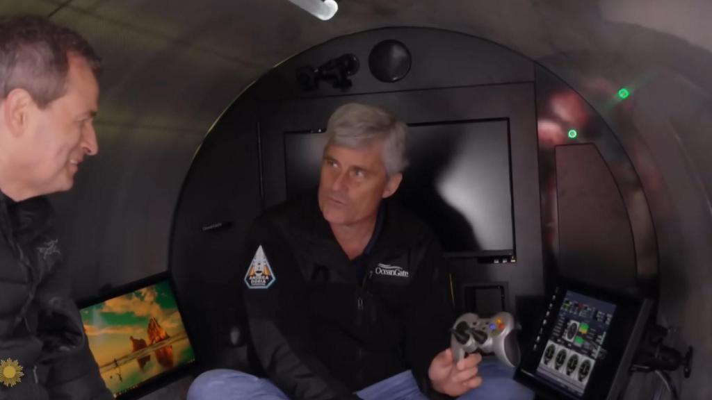 El mando de videojuegos con el que se controlaba el submarino Titan es ...