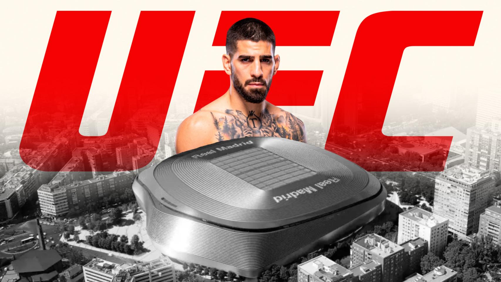 El primer evento de UFC en España en el Santiago Bernabéu: así se ...