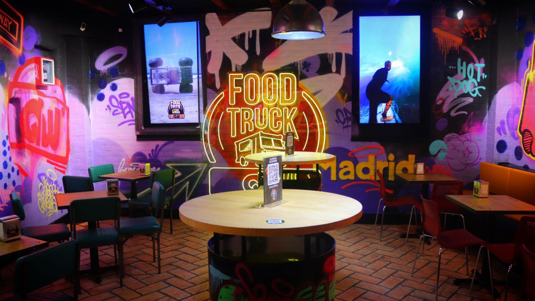 El camión junto a la Puerta del Sol donde puedes cenar por menos de 10 ...