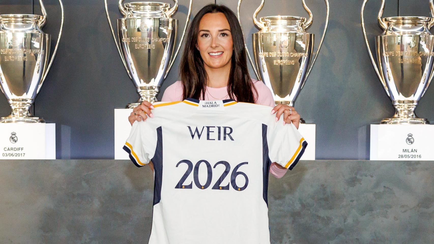 Caroline Weir, blindada: el Real Madrid Femenino ata a su galáctica
