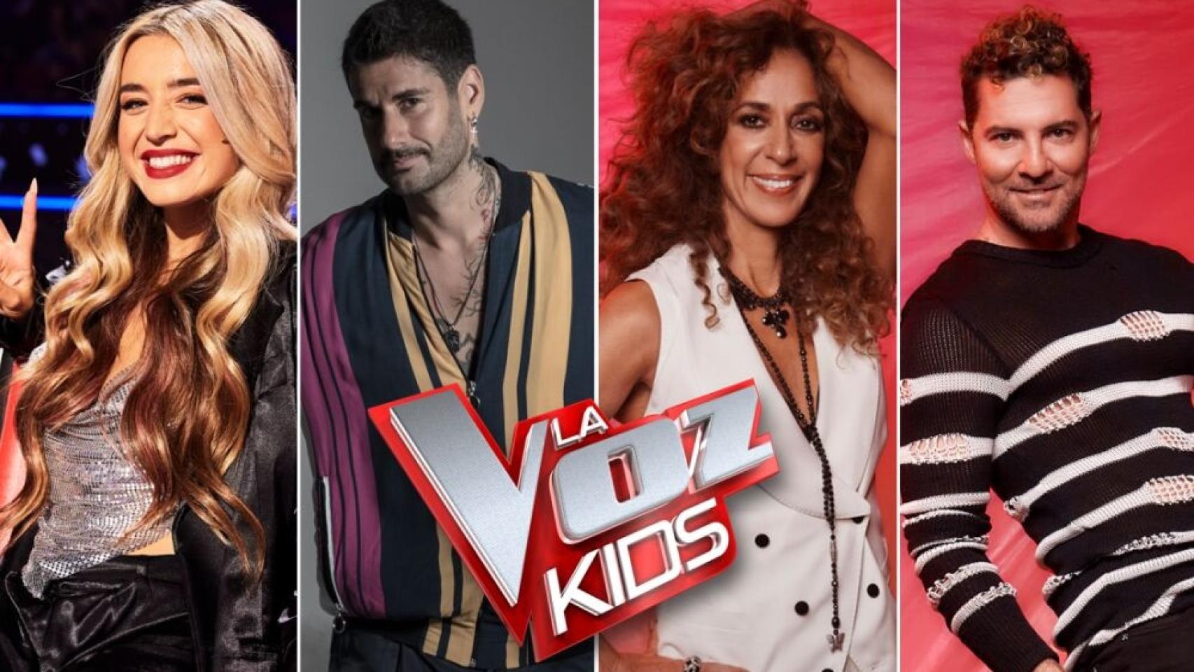 Aitana y Yatra se bajan de 'La Voz Kids': Melendi, Lola Índigo, Rosario y Bisbal, coaches de la ...