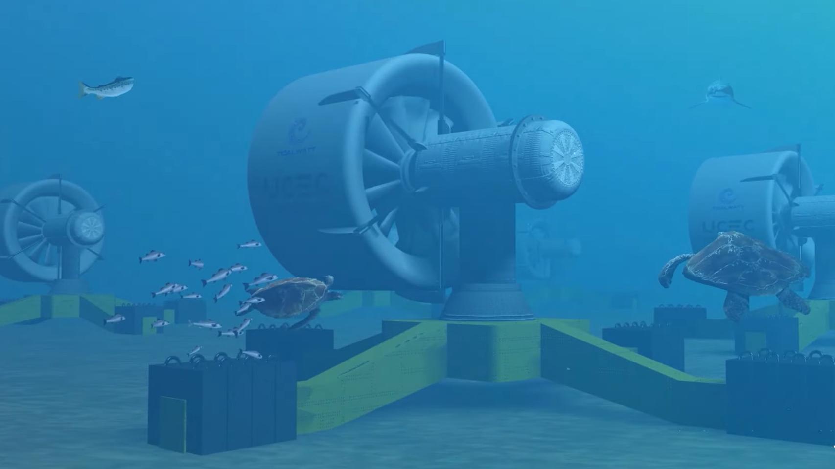 El aerogenerador para el fondo del mar: logra seis veces más ...