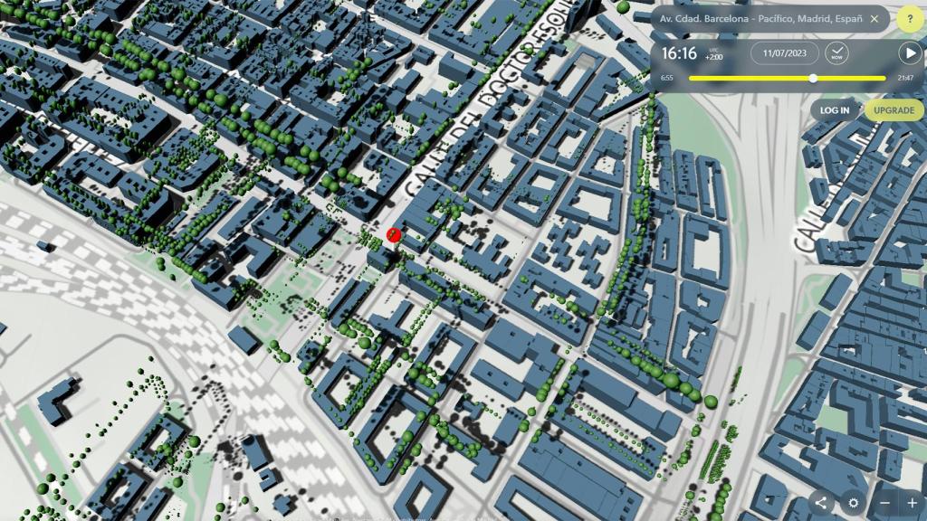 El 'Google Maps' para caminar por la sombra: cómo planificar una ruta por la ciudad escapando ...