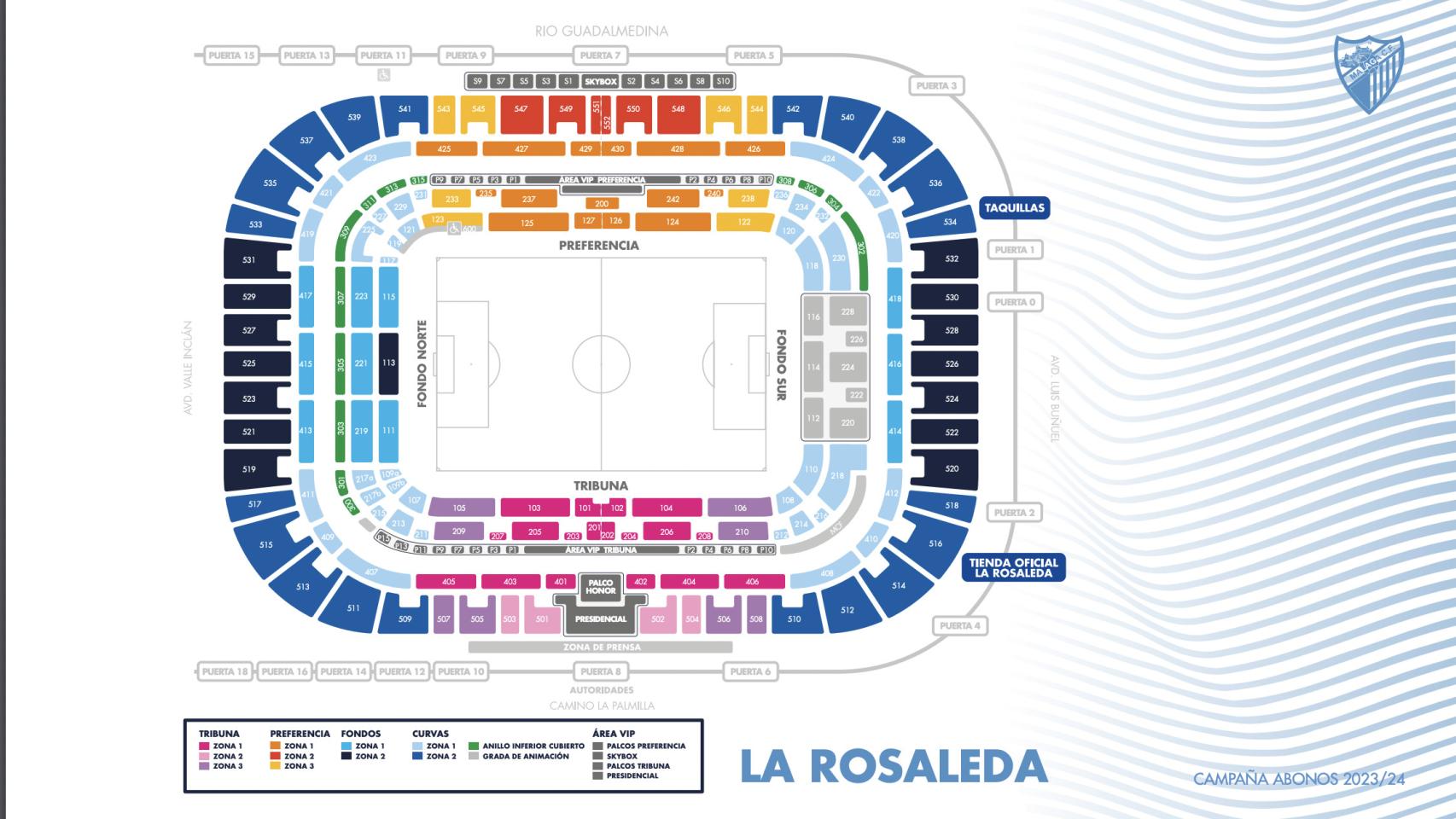 Campaña de abonados del Málaga CF: precios, fechas, renovaciones ...