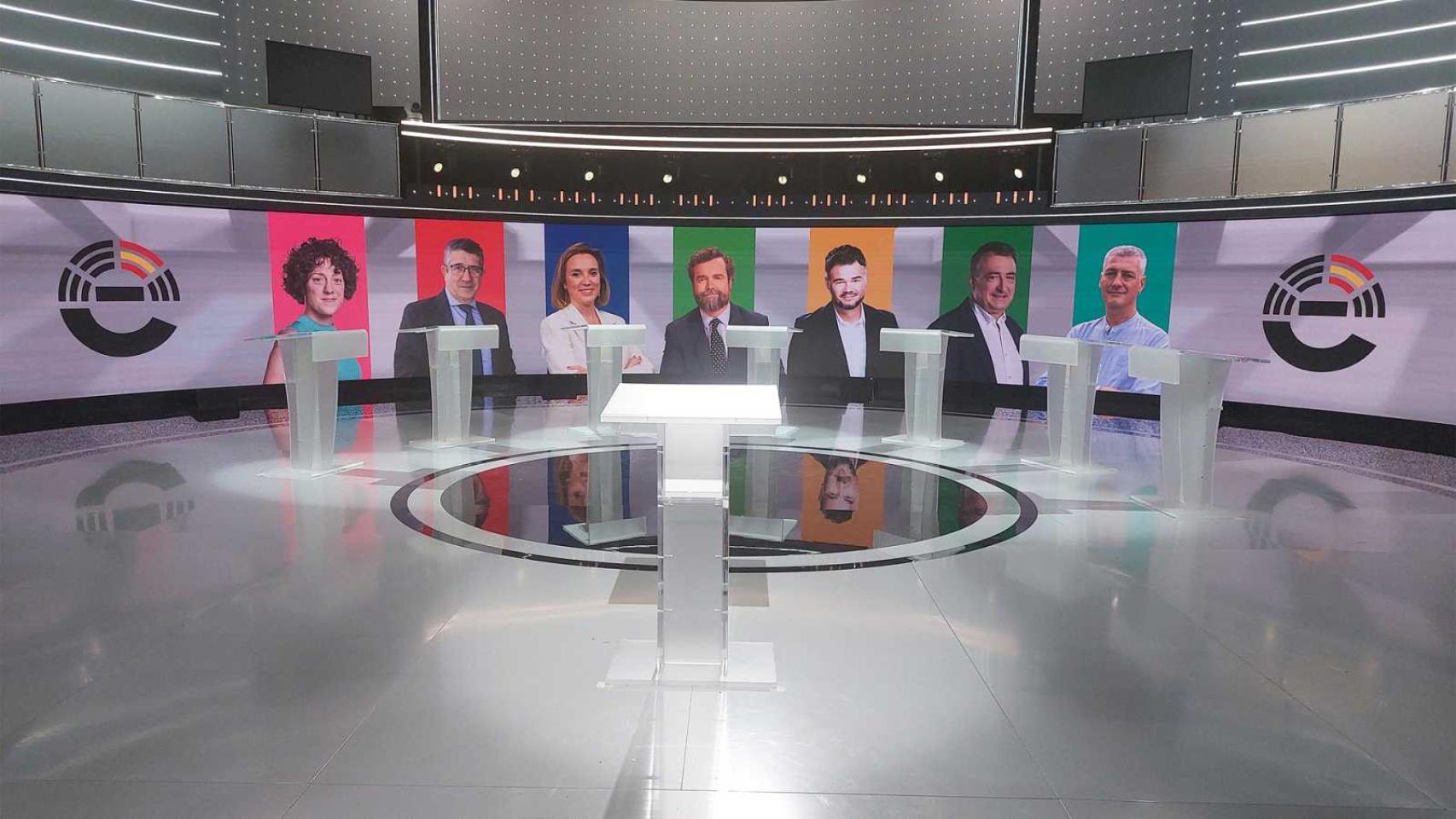 Así será esta noche el debate electoral a 7: horario y dónde lo podrás ...