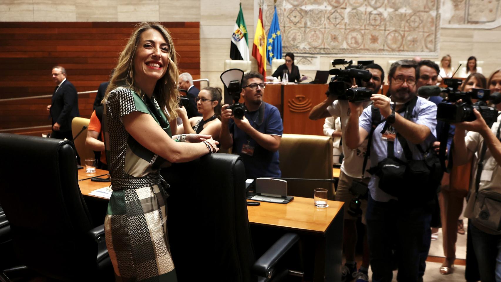 María Guardiola, primera mujer en presidir la Junta de Extremadura ...
