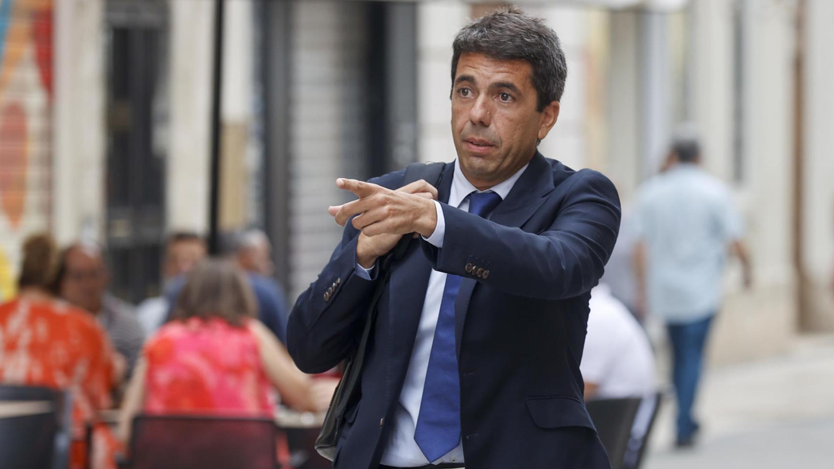 Carlos Mazón dice que Feijóo traerá "la financiación y el agua que ...