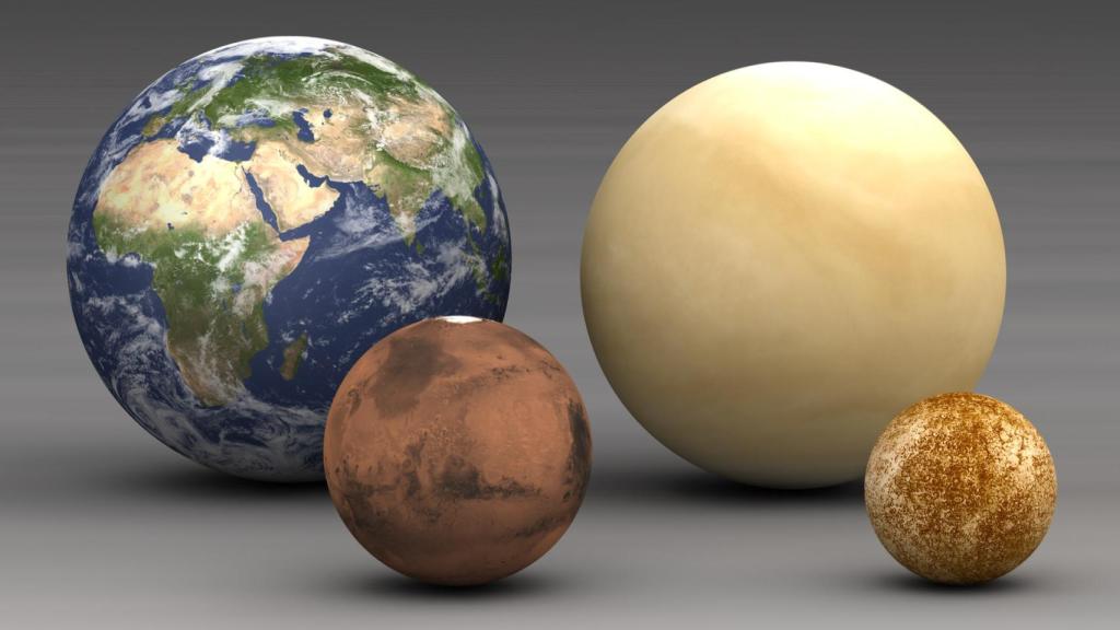 Planetas interiores: finalistas