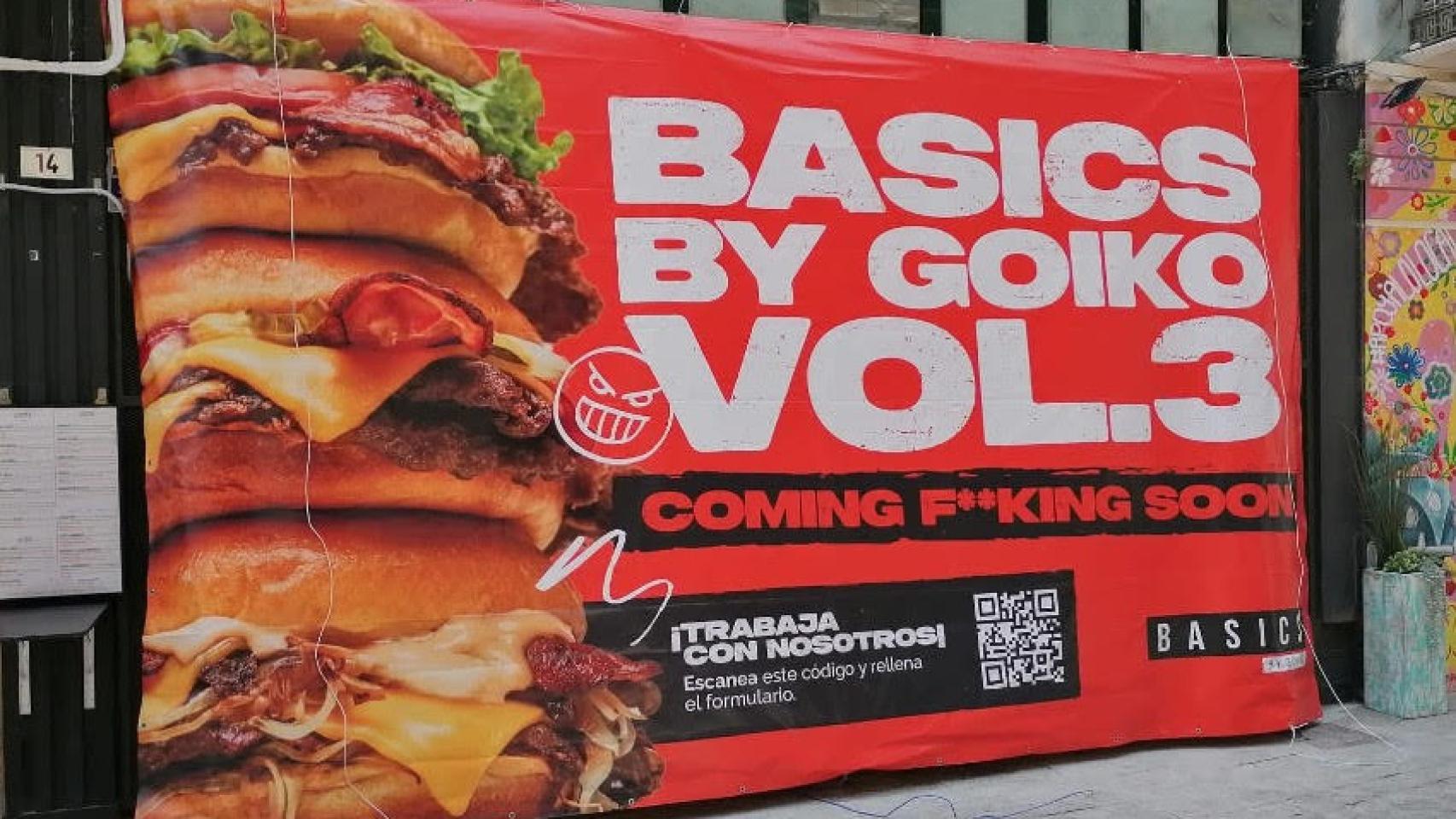 400 hamburguesas gratis en el nuevo Basics by Goiko del Centro de Málaga