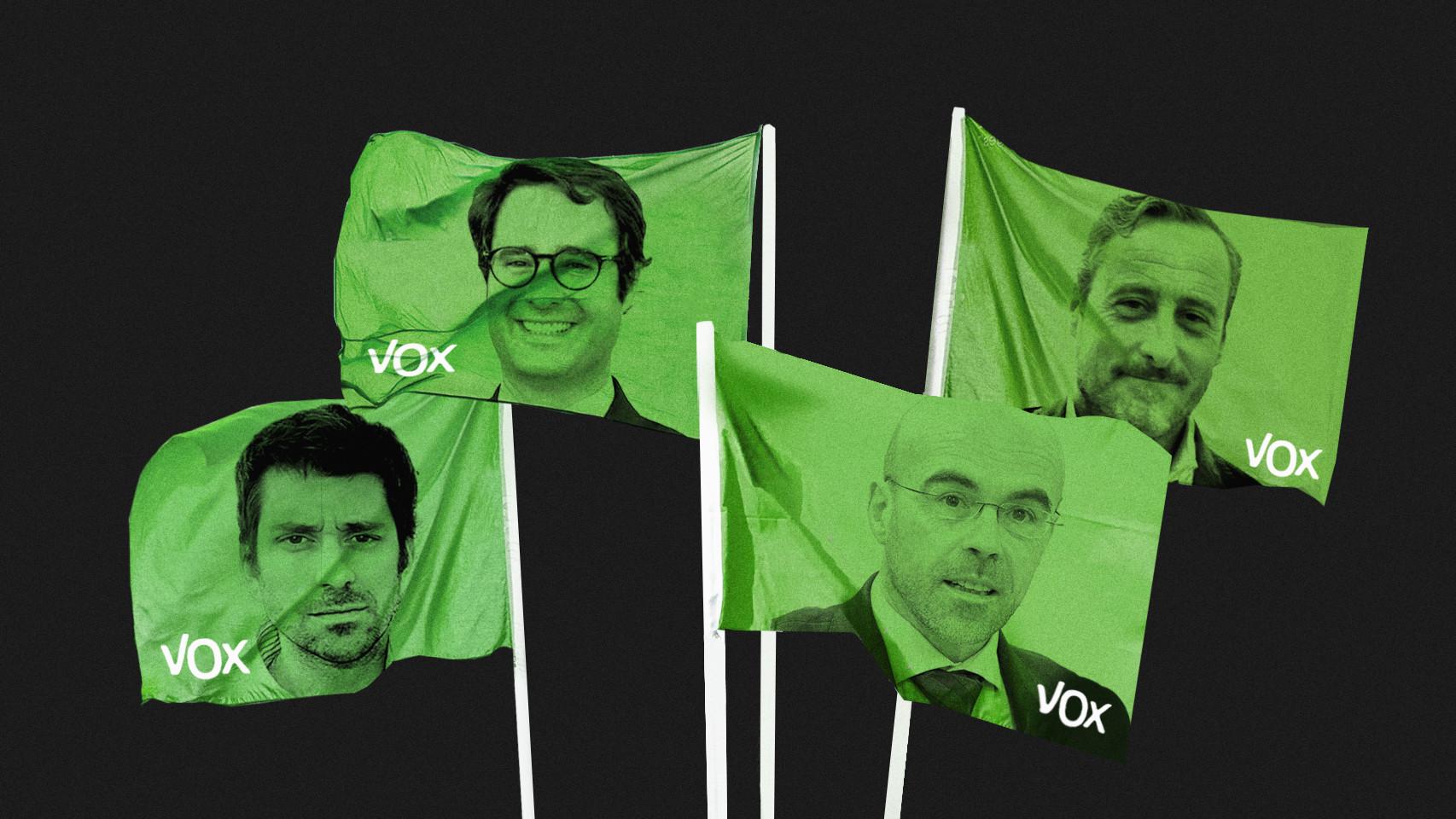 'Los Cuatro Jinetes del Apocalipsis' de la caída de Vox: Buxadé, Hoces ...