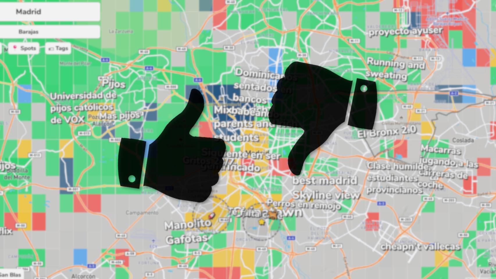 El Google Maps que te dice con sinceridad cómo es la zona en la que vives