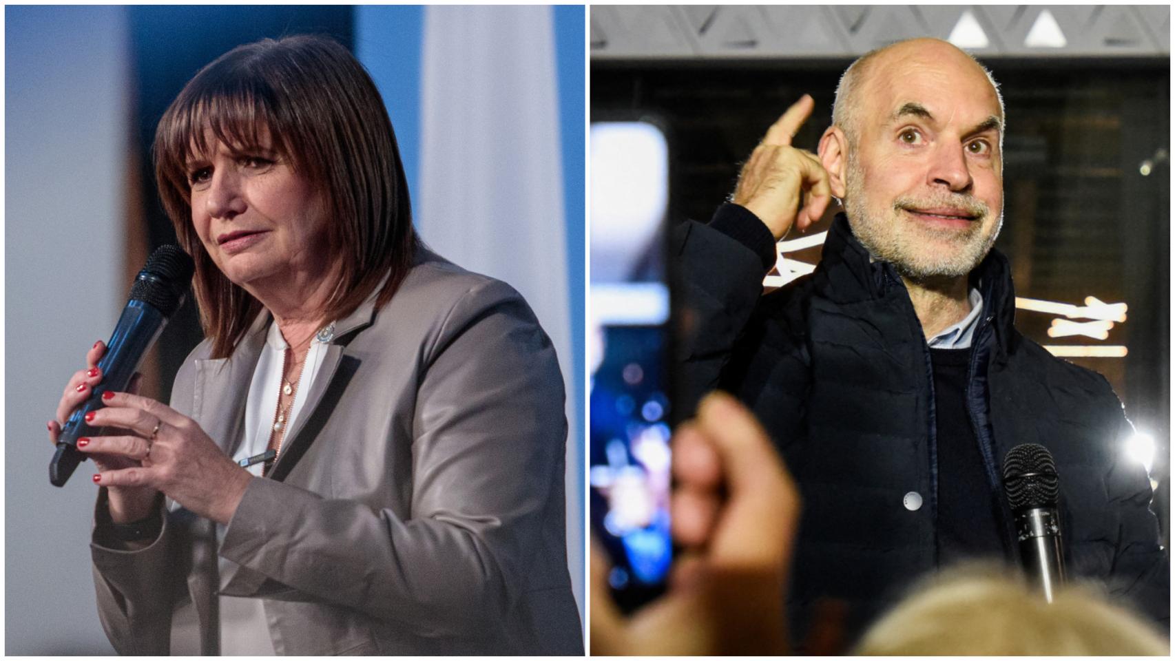 Bullrich y Larreta: las dos caras enfrentadas de la centroderecha que aspiran a gobernar Argentina