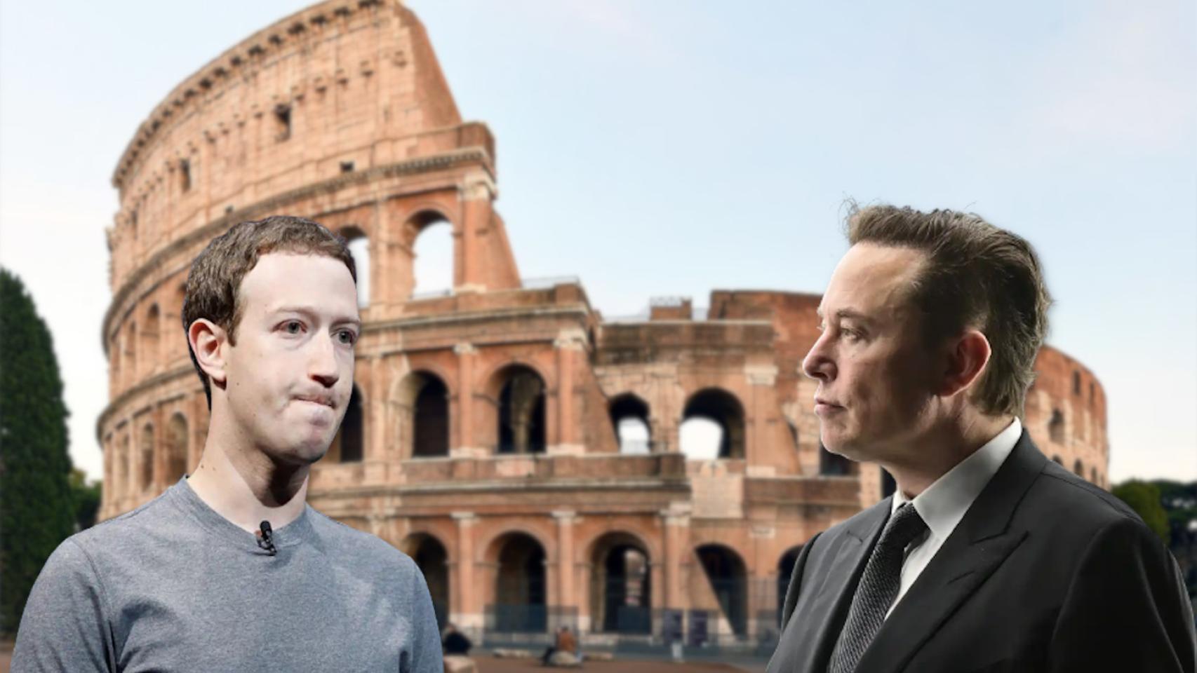 El combate entre Musk y Zuckerberg será en Italia: quieren recrear 'Gladiator' en "un lugar épico"