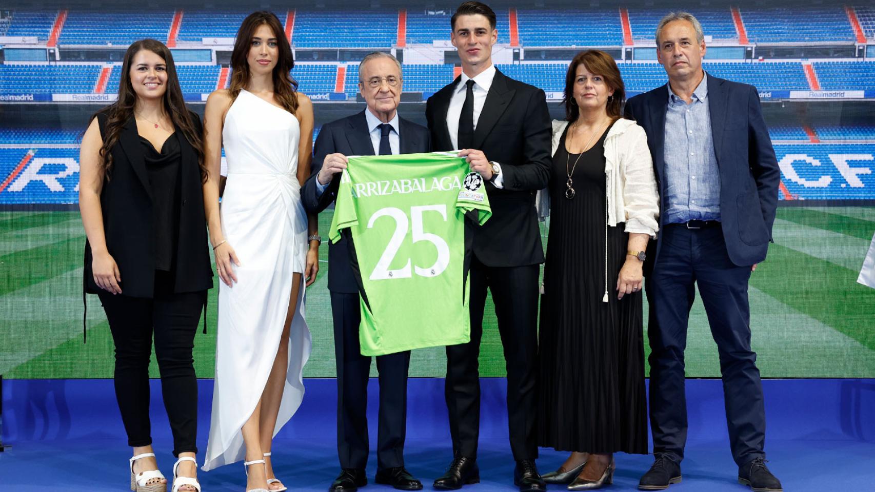 Kepa, en su presentación con el Real Madrid: "Vengo cedido pero ojalá ...