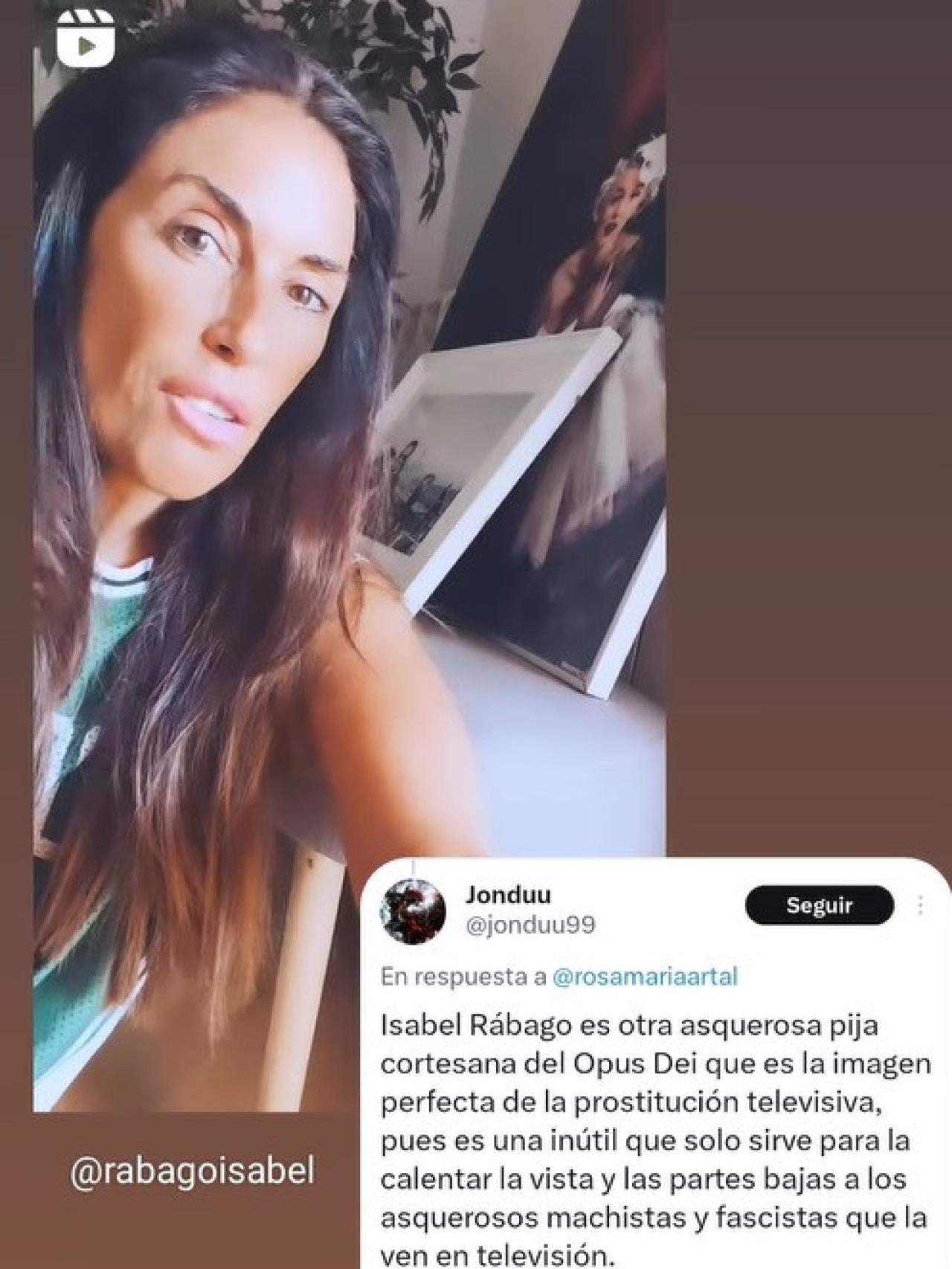 Isabel Rábago denuncia insultos y amenazas en redes tras su crítica a Amaral: "Es el precio que ...