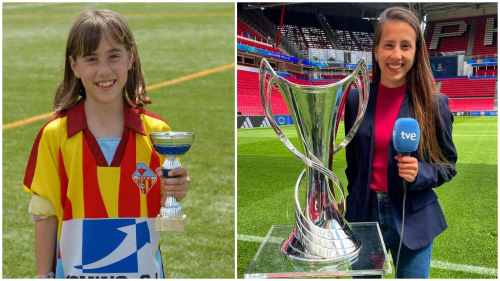 Alicia Arévalo, la voz del Mundial femenino en TVE, usaba como ...
