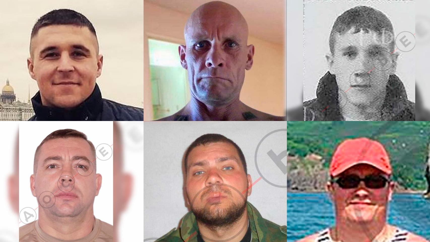 Los seis del Grupo Wagner que viajaban con Yevgueni Prigozhin en el ...