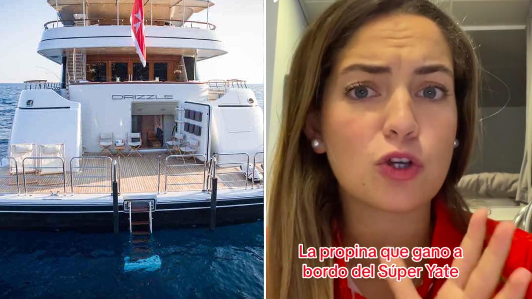 La desorbitante propina semanal de una azafata española en yates de ...