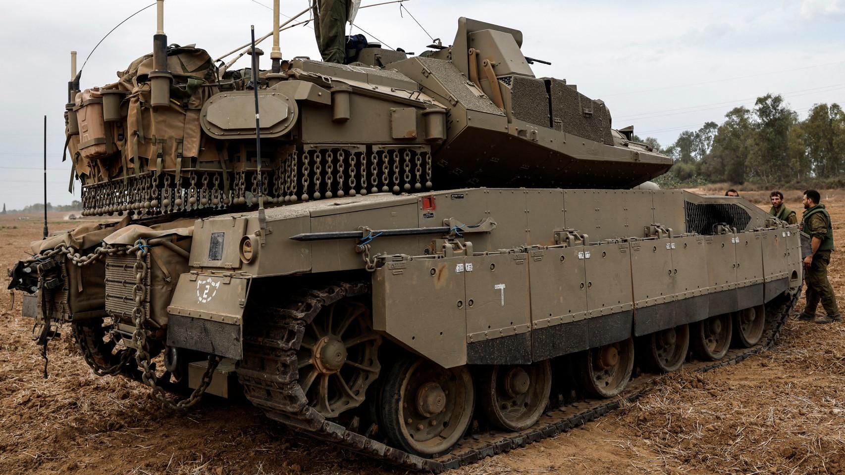 Así es el Merkava IV, el implacable tanque israelí que atraviesa ...