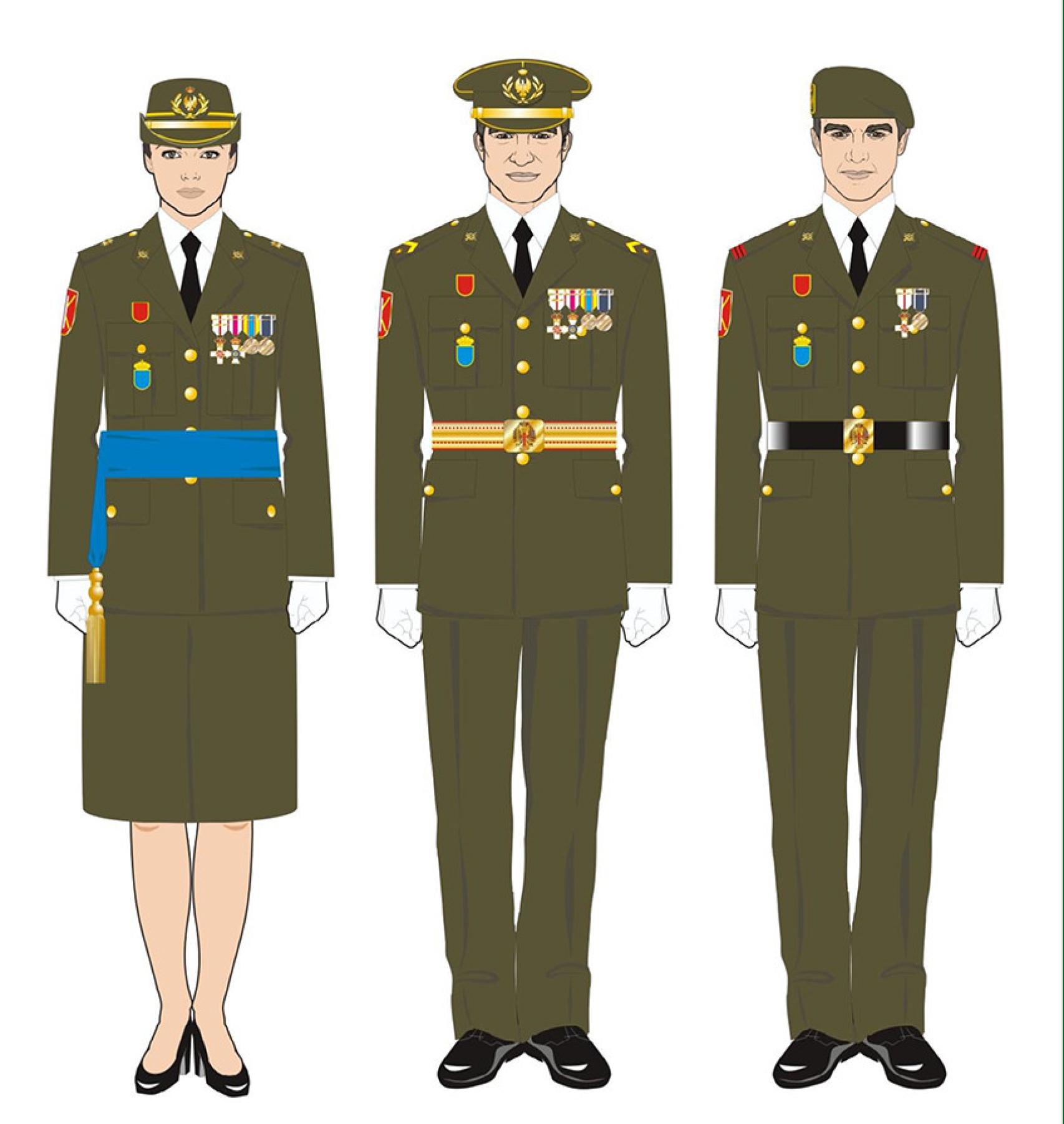 así será su uniforme militar de gala - España Times