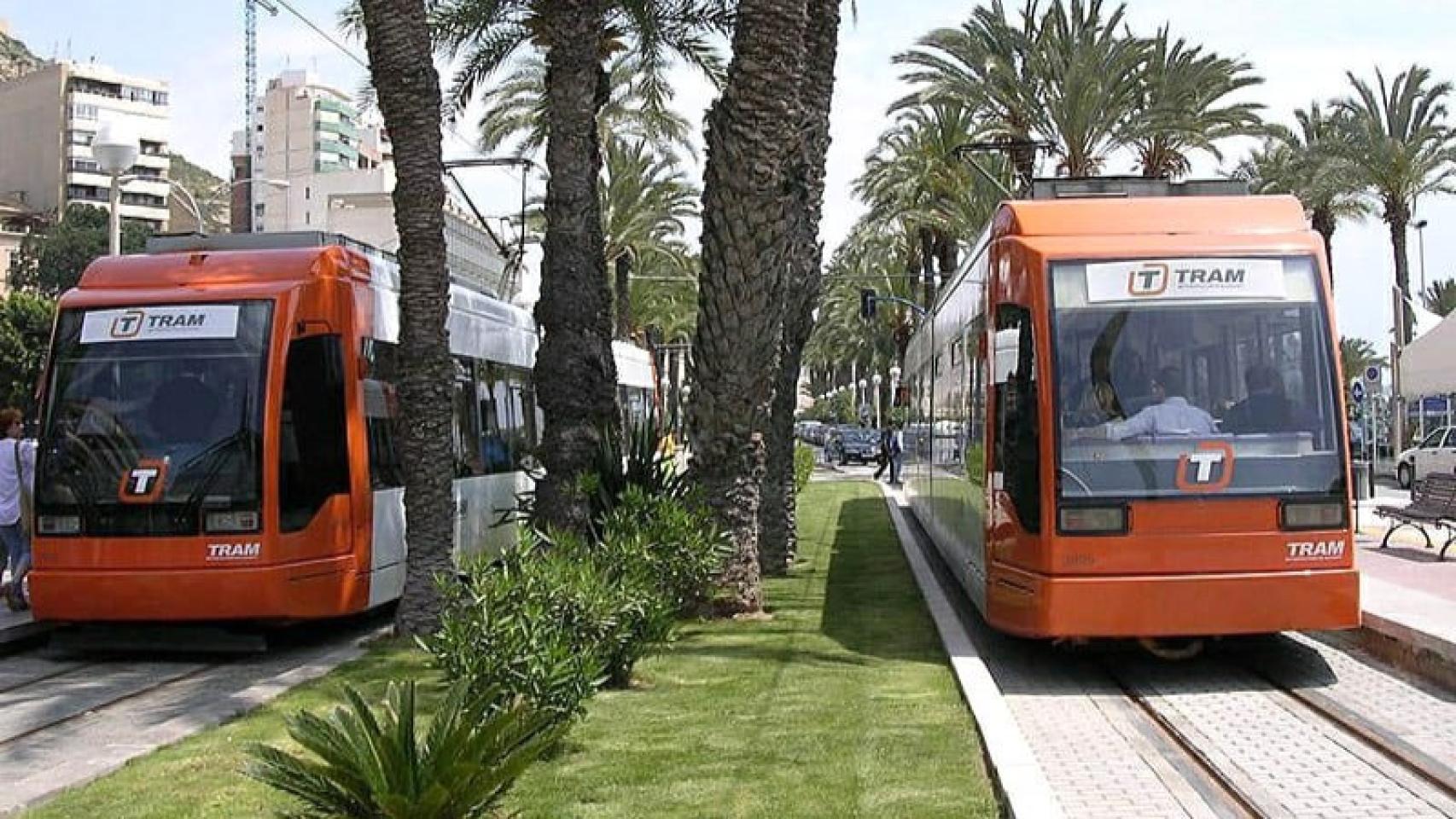 El TRAM de Alicante suma 1,6 millones de desplazamientos en septiembre ...