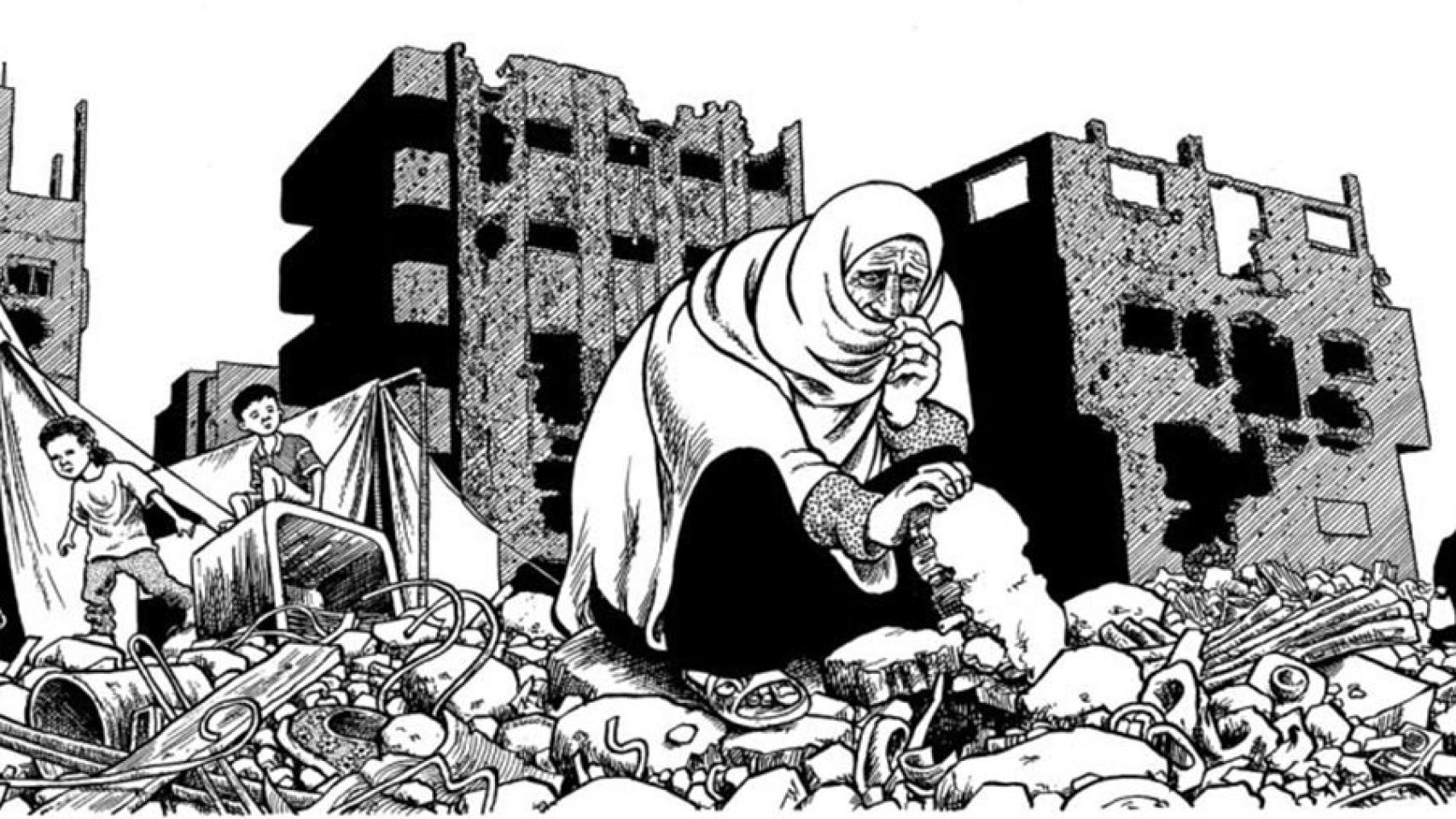 Joe Sacco: la intrahistoria de la Franja de Gaza