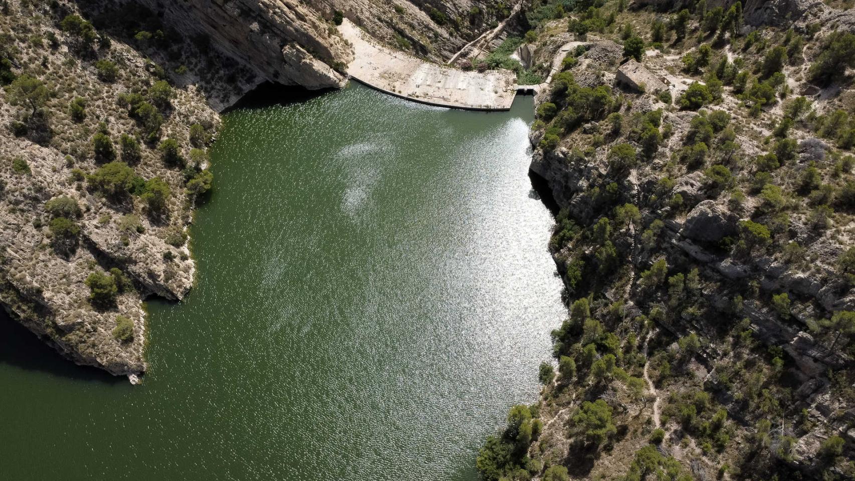 El pantano de un pueblo de Alicante, entre los más antiguos de Europa