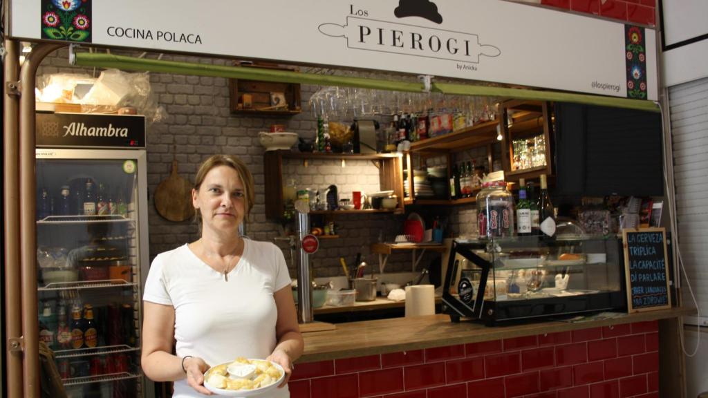 La pasta rellena polaca que lo peta en un puesto de mercado: Anicka ...