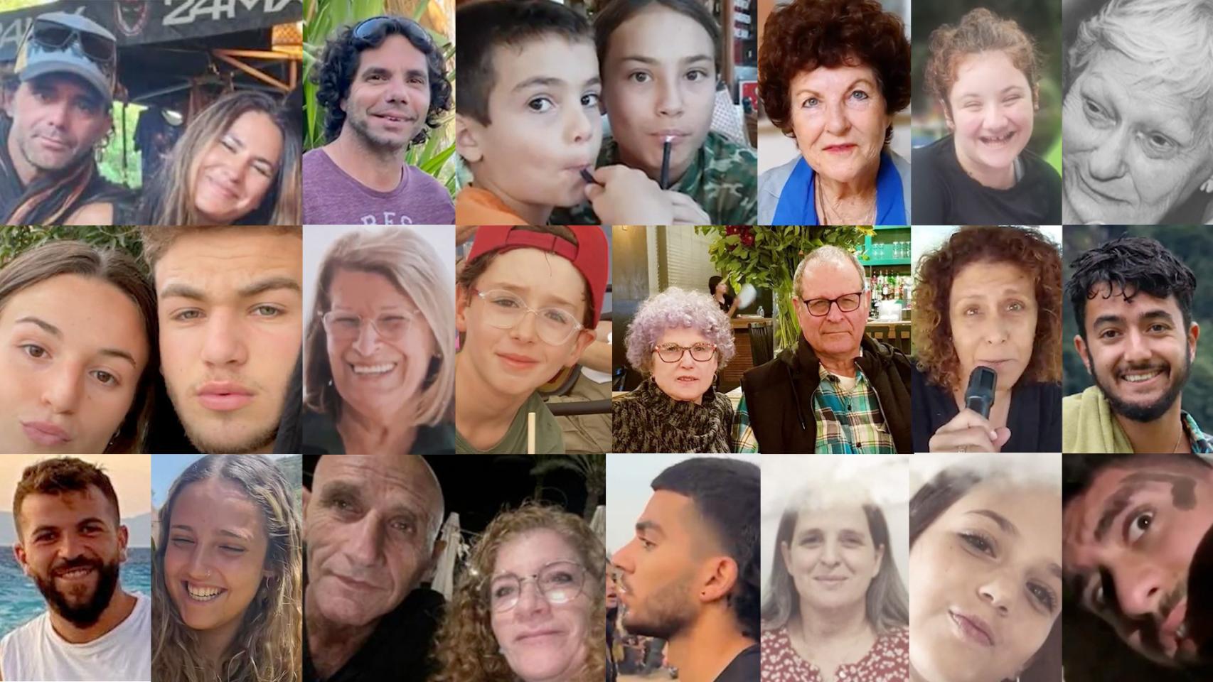 Yosef, Sharon o la familia Munder: estas son las caras de los rehenes ...