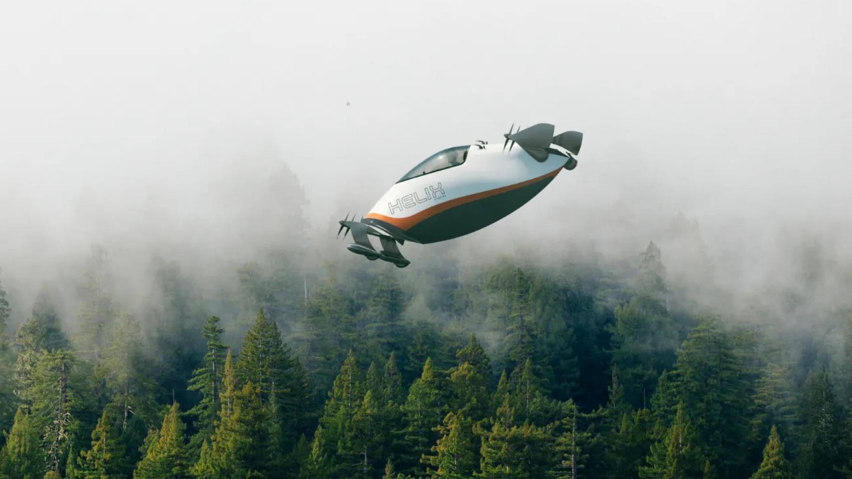 Helix, el coche volador que se puede conducir sin carnet: más de 30 km ...