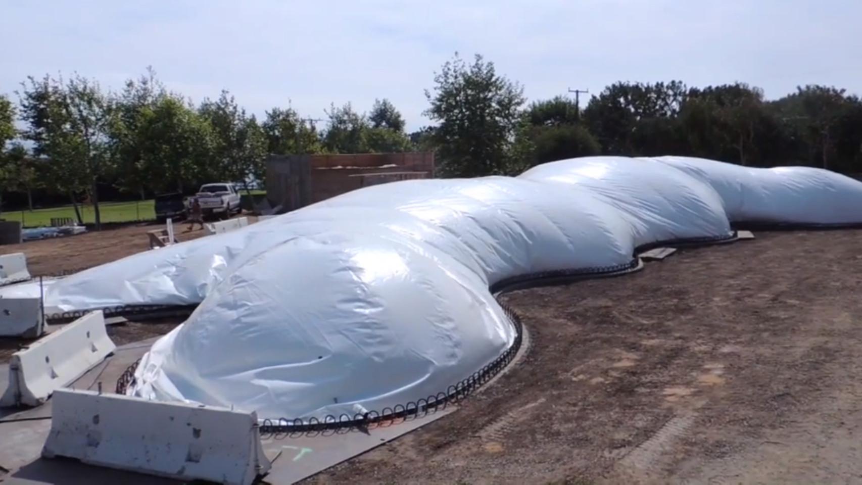 Las innovadoras casas de hormigón que se inflan: se construyen hasta ...