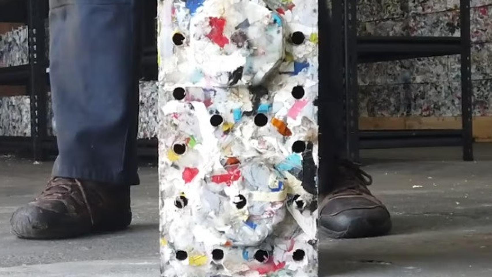 Así son los ladrillos de plástico reciclado que harán decir adiós a los ...