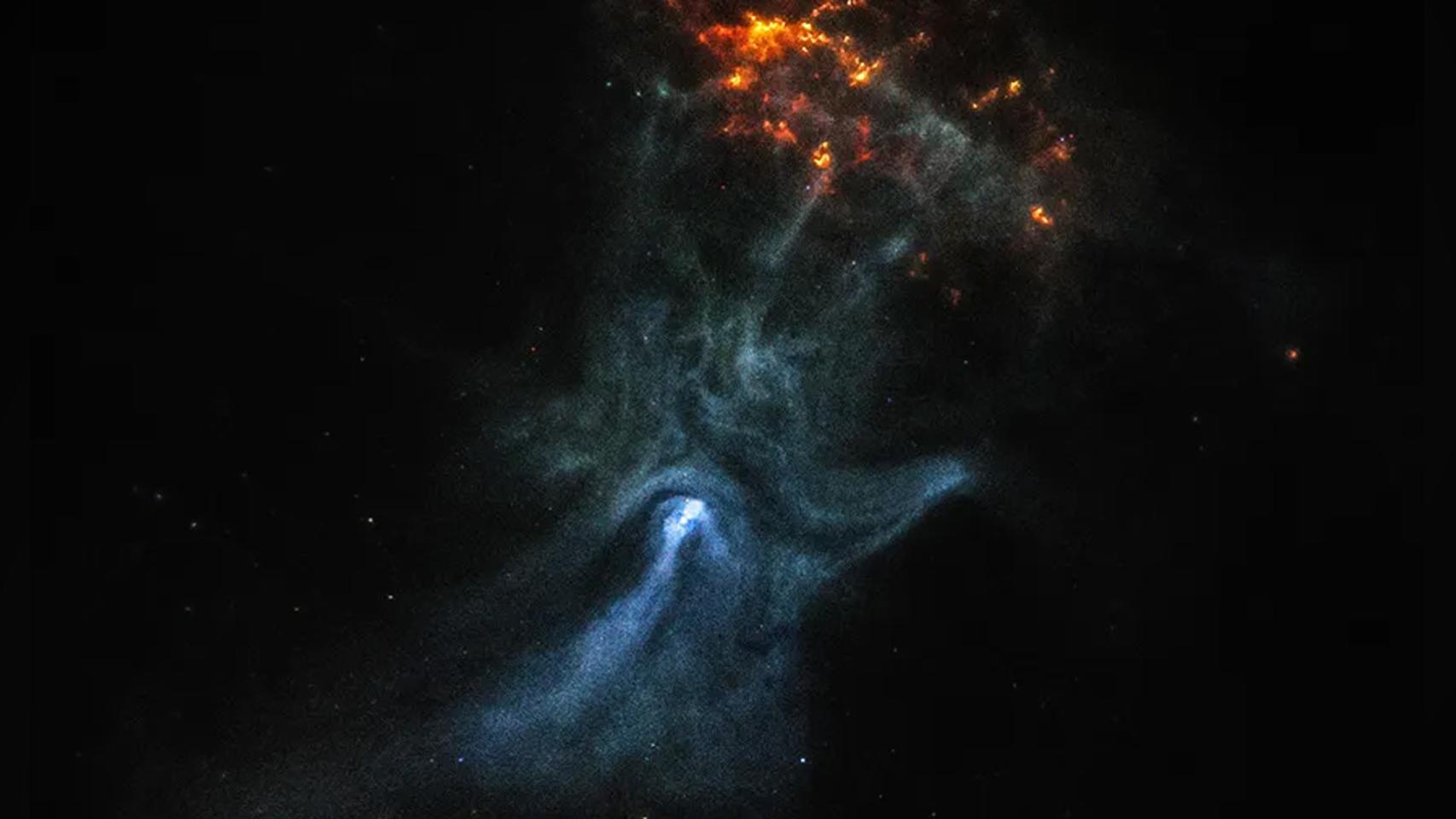 Así es 'la mano de Dios': la espectacular imagen de la NASA obtenida ...