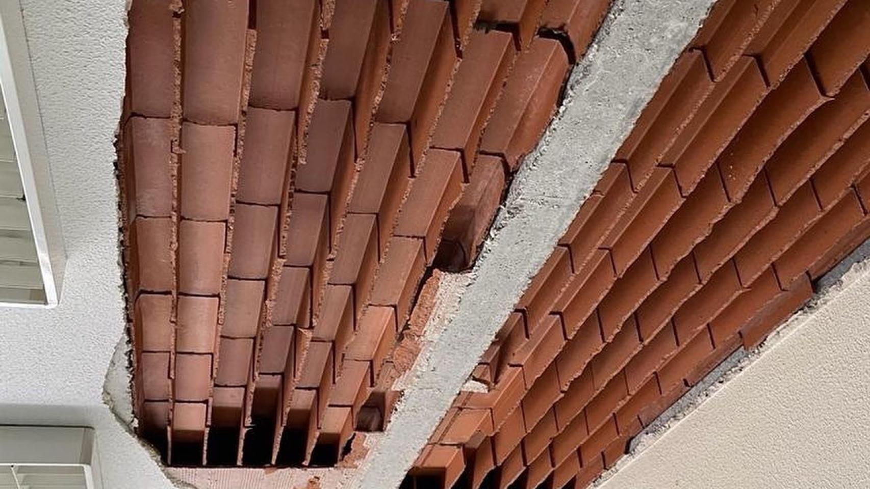 Cinco niños heridos al desplomarse el techo de un colegio en Villacañas
