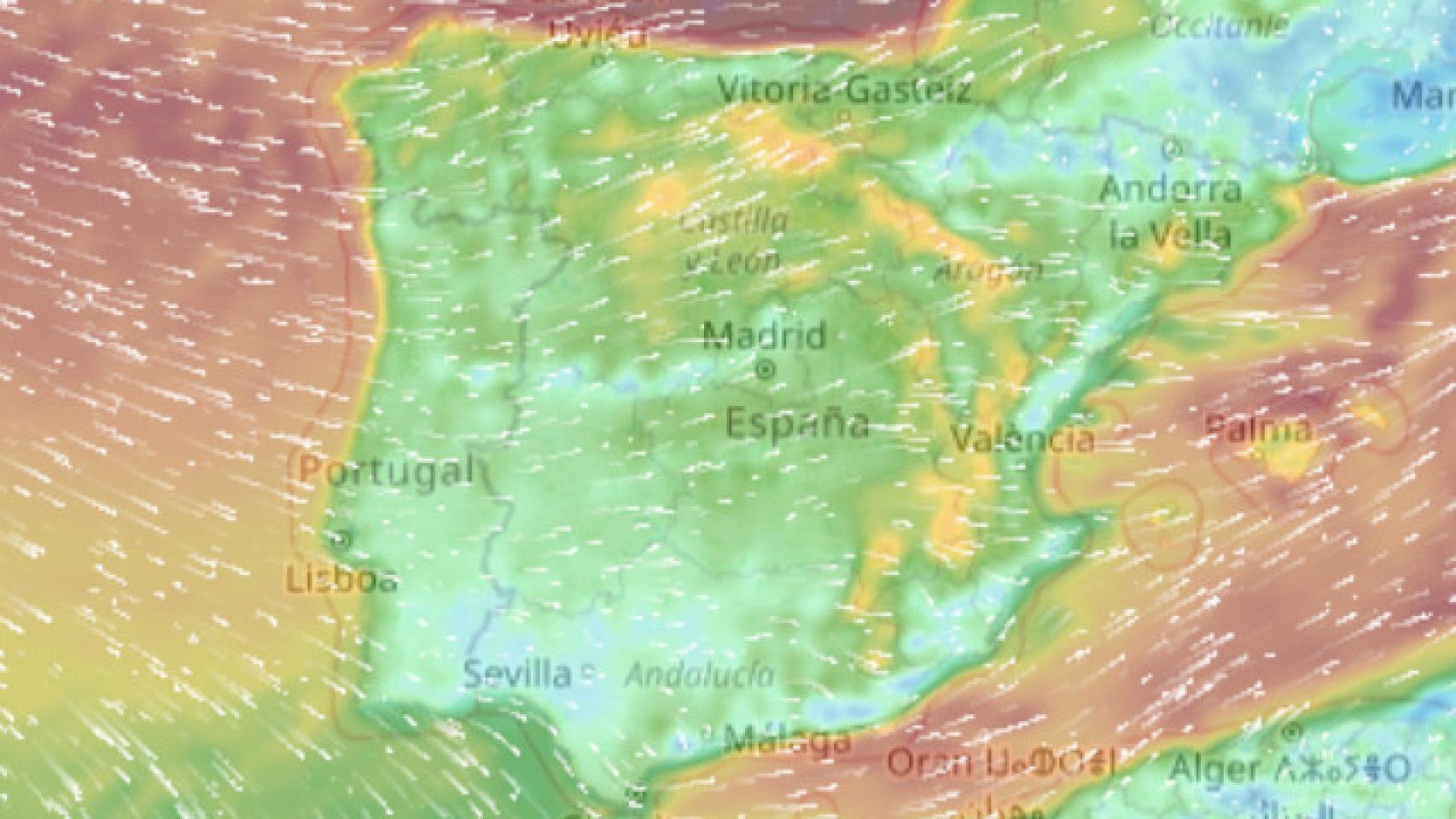 La AEMET declara alerta roja en 4 CCAA por vientos de más de 120 km/h y ...