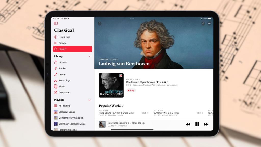 Apple Music Classical Ya En Ipad Nuevas Funciones Para Escuchar Música
